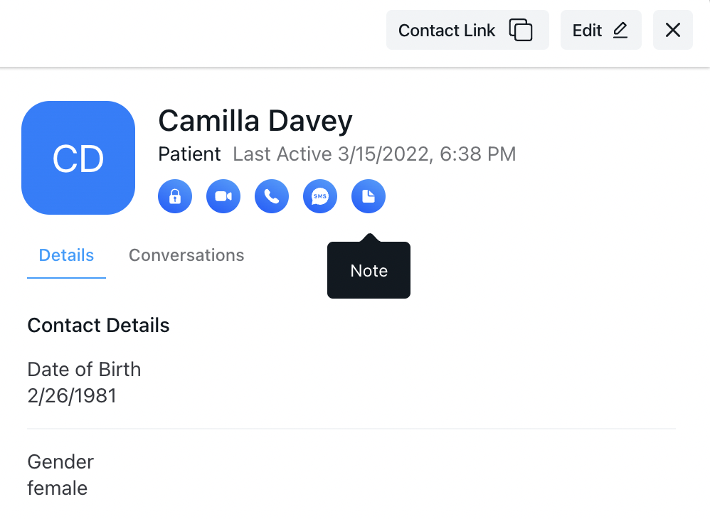 Internal Communication Using Notes – Spruce Health