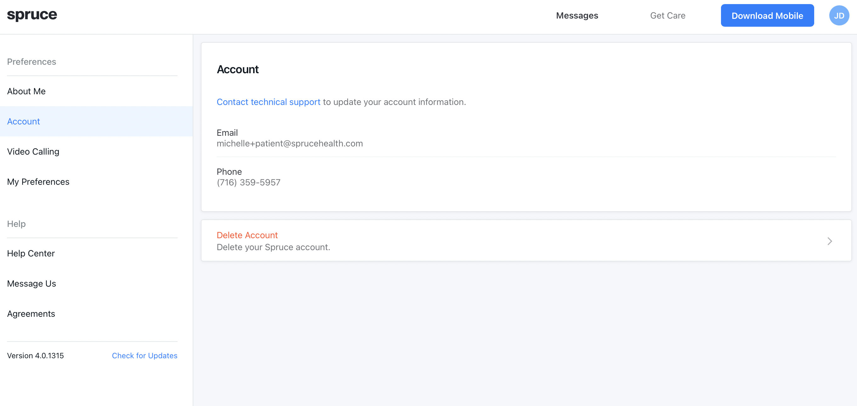 Deleting Your Account as a Patient – Spruce Health